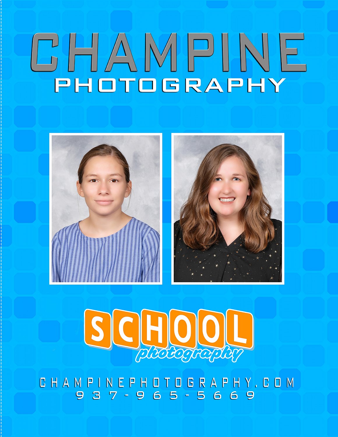 School Yearbook Portrait Pre-Order - Pre Order - Champinephotography.com